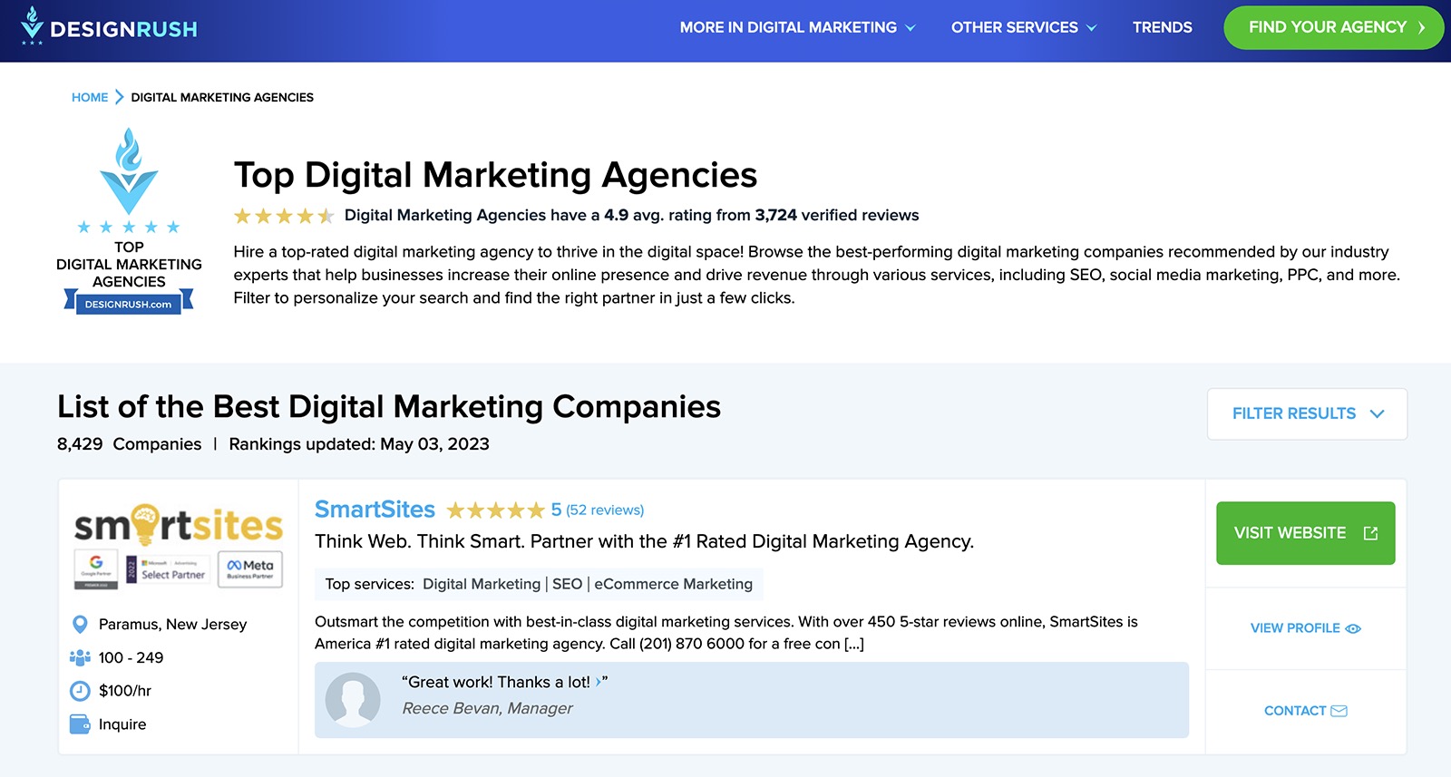 8 Best Review Sites for B2B Services Companies | B2B SaaS Reviews